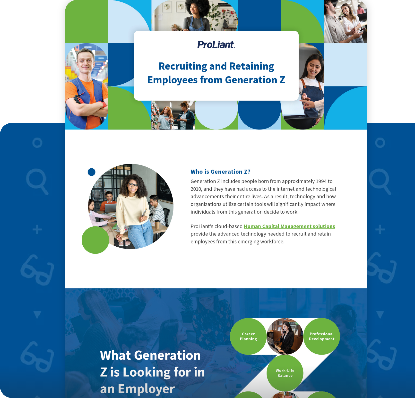 Recruiting Generation Z Infographic